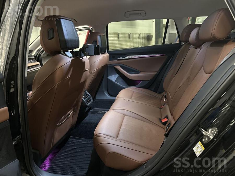 Black Skoda SuperB 2024 in Riga, with an engine capacity of 2.00 L and mileage of 40 thousand km for 37000 €, photo 14 on AUTOMOTO.COM.LV
