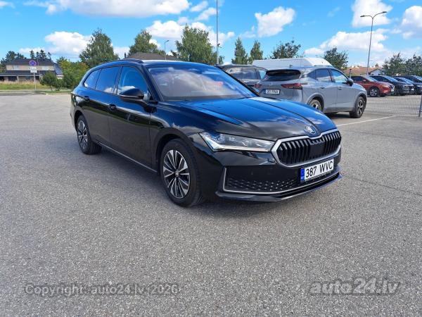 Black Skoda SuperB 2024 in Tallinn, with an engine capacity of 2.00 L and mileage of 23 thousand km for 38680 €, photo 3 on AUTOMOTO.COM.LV
