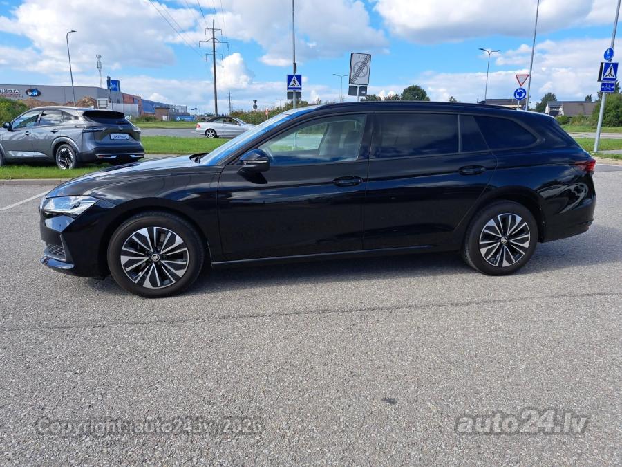 Black Skoda SuperB 2024 in Tallinn, with an engine capacity of 2.00 L and mileage of 23 thousand km for 38680 €, photo 8 on AUTOMOTO.COM.LV