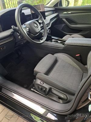 Black Skoda SuperB 2024 in Tallinn, with an engine capacity of 2.00 L and mileage of 23 thousand km for 38680 €, photo 10 on AUTOMOTO.COM.LV
