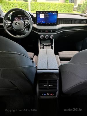 Black Skoda SuperB 2024 in Tallinn, with an engine capacity of 2.00 L and mileage of 23 thousand km for 38680 €, photo 15 on AUTOMOTO.COM.LV