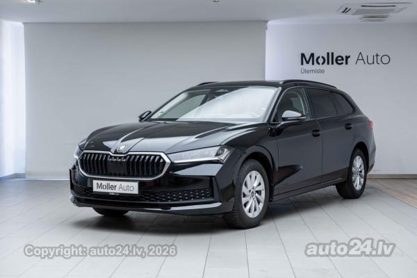 Melns Skoda SuperB 2025 Tallina, ar dzinēja tilpumu 2.00 L un nobraukumu 13 tūkst. km par 35900 €, foto 1 vietnē AUTOMOTO.COM.LV