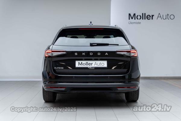 Melns Skoda SuperB 2025 Tallina, ar dzinēja tilpumu 2.00 L un nobraukumu 13 tūkst. km par 35900 €, foto 5 vietnē AUTOMOTO.COM.LV