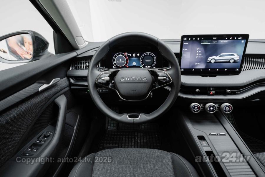 Melns Skoda SuperB 2025 Tallina, ar dzinēja tilpumu 2.00 L un nobraukumu 13 tūkst. km par 35900 €, foto 12 vietnē AUTOMOTO.COM.LV