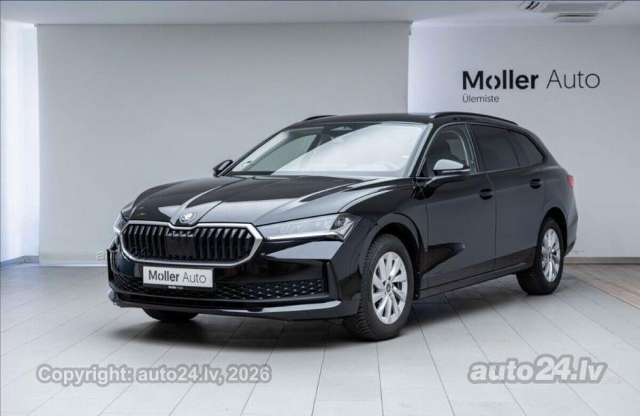 Melns Skoda SuperB 2026 Tallina, ar dzinēja tilpumu 2.00 L un nobraukumu 13 tūkst. km par 35950 €, foto 1 vietnē AUTOMOTO.COM.LV