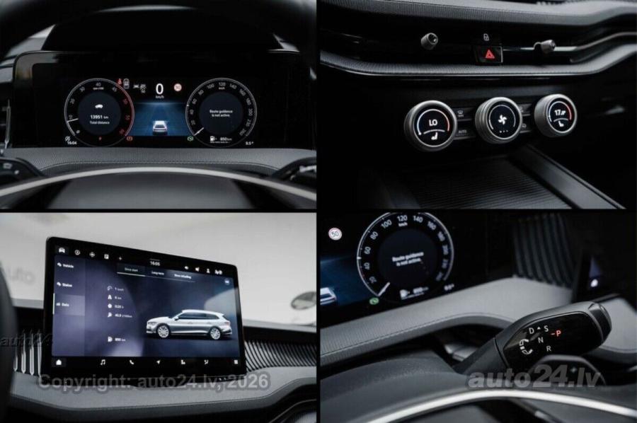 Melns Skoda SuperB 2026 Tallina, ar dzinēja tilpumu 2.00 L un nobraukumu 13 tūkst. km par 35950 €, foto 8 vietnē AUTOMOTO.COM.LV
