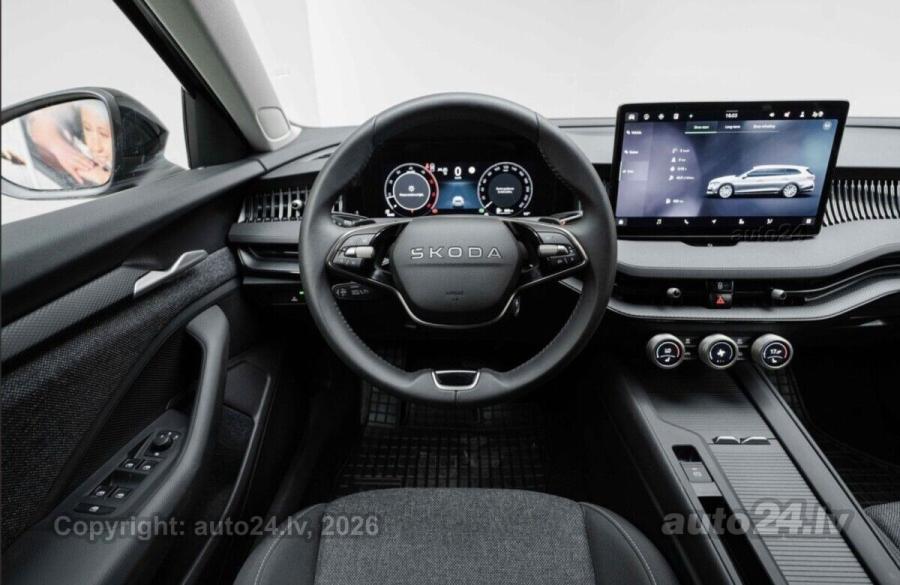 Melns Skoda SuperB 2026 Tallina, ar dzinēja tilpumu 2.00 L un nobraukumu 13 tūkst. km par 35950 €, foto 13 vietnē AUTOMOTO.COM.LV
