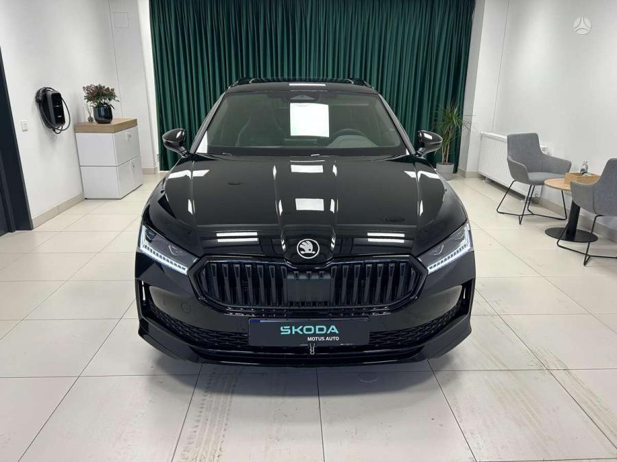 Melns Skoda SuperB 2026 Viļņa, ar dzinēja tilpumu 1.98 L un nobraukumu 12 tūkst. km par 48900 €, foto 4 vietnē AUTOMOTO.COM.LV