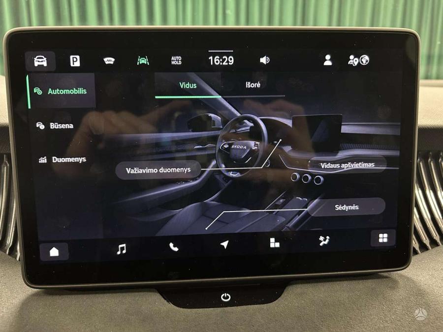 Melns Skoda SuperB 2026 Viļņa, ar dzinēja tilpumu 1.98 L un nobraukumu 12 tūkst. km par 48900 €, foto 28 vietnē AUTOMOTO.COM.LV