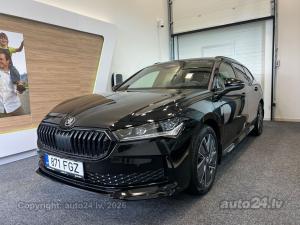 Black Skoda SuperB 2026 in Rakvere, with an engine capacity of 1.50 L and mileage of 0 thousand km for 49670 €, photo  on AUTOMOTO.COM.LV