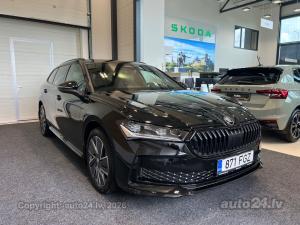Black Skoda SuperB 2026 in Rakvere, with an engine capacity of 1.50 L and mileage of 0 thousand km for 49670 €, photo 3 on AUTOMOTO.COM.LV