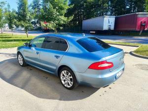 Blue Skoda SuperB 2009 in Vilnius, with an engine capacity of 1.80 L and mileage of 206 thousand km for 3900 €, photo 3 on AUTOMOTO.COM.LV