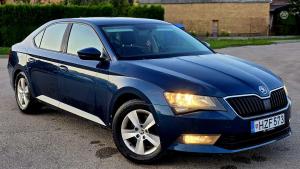 Blue Skoda SuperB 2016 in Siauliai, with an engine capacity of 1.97 L and mileage of 306 thousand km for 6500 €, photo 5 on AUTOMOTO.COM.LV