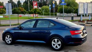 Blue Skoda SuperB 2016 in Siauliai, with an engine capacity of 1.97 L and mileage of 306 thousand km for 6500 €, photo 9 on AUTOMOTO.COM.LV
