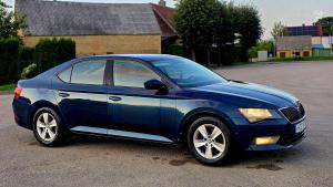 Blue Skoda SuperB 2016 in Siauliai, with an engine capacity of 1.97 L and mileage of 306 thousand km for 6500 €, photo 14 on AUTOMOTO.COM.LV