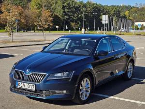 Zils Skoda SuperB 2017 Viļņa, ar dzinēja tilpumu 1.80 L un nobraukumu 158 tūkst. km par 15400 €, foto  vietnē AUTOMOTO.COM.LV