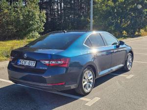 Blue Skoda SuperB 2017 in Vilnius, with an engine capacity of 1.80 L and mileage of 158 thousand km for 15400 €, photo 6 on AUTOMOTO.COM.LV