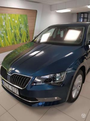 Blue Skoda SuperB 2017 in Vilnius, with an engine capacity of 1.80 L and mileage of 158 thousand km for 15400 €, photo 7 on AUTOMOTO.COM.LV