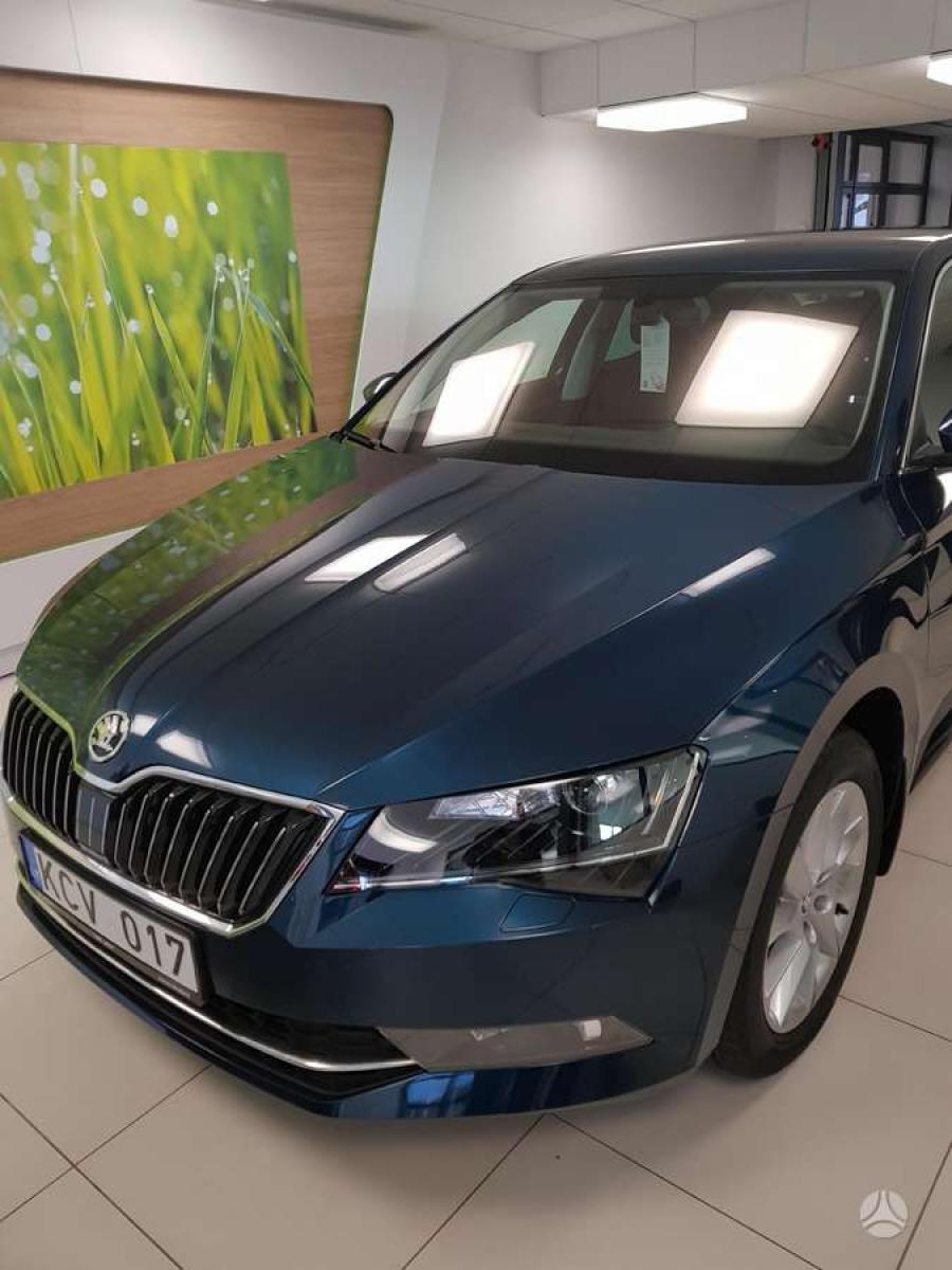 Blue Skoda SuperB 2017 in Vilnius, with an engine capacity of 1.80 L and mileage of 158 thousand km for 15400 €, photo 7 on AUTOMOTO.COM.LV
