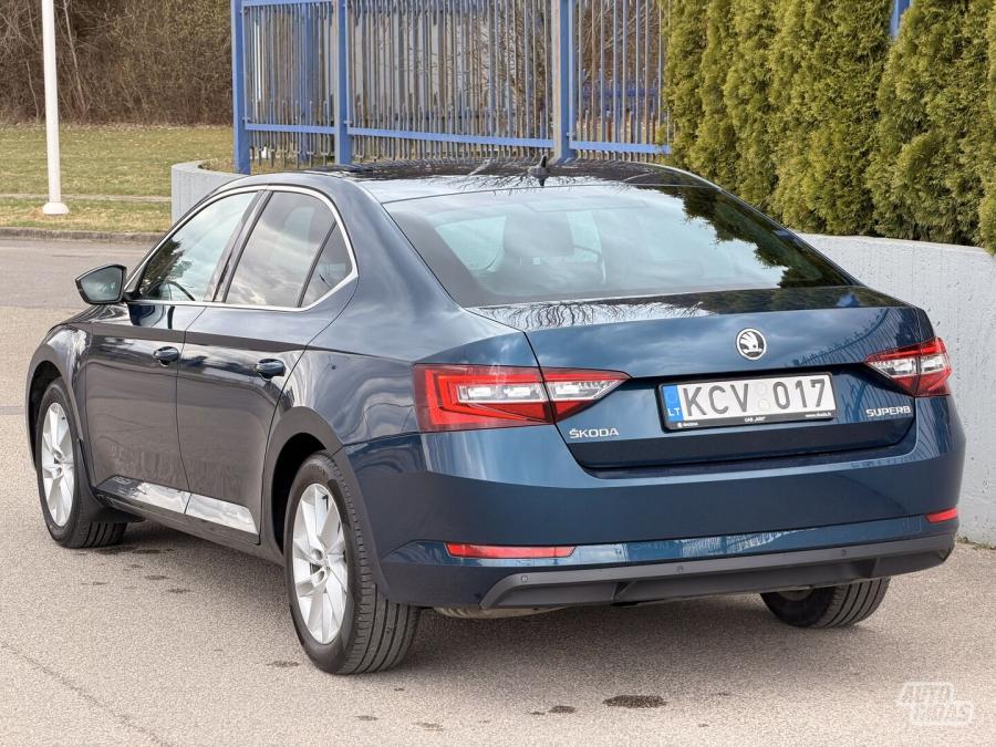 Blue Skoda SuperB 2017 in Vilnius, with an engine capacity of 1.80 L and mileage of 158 thousand km for 14000 €, photo 3 on AUTOMOTO.COM.LV