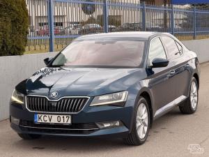 Zils Skoda SuperB 2017 Viļņa, ar dzinēja tilpumu 1.80 L un nobraukumu 158 tūkst. km par 13000 €, foto  vietnē AUTOMOTO.COM.LV