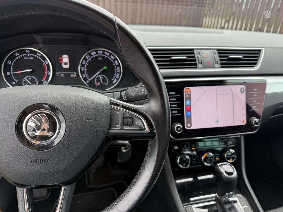 Blue Skoda SuperB 2019 in Vilnius, with an engine capacity of 1.50 L and mileage of 137 thousand km for 13900 €, photo 8 on AUTOMOTO.COM.LV