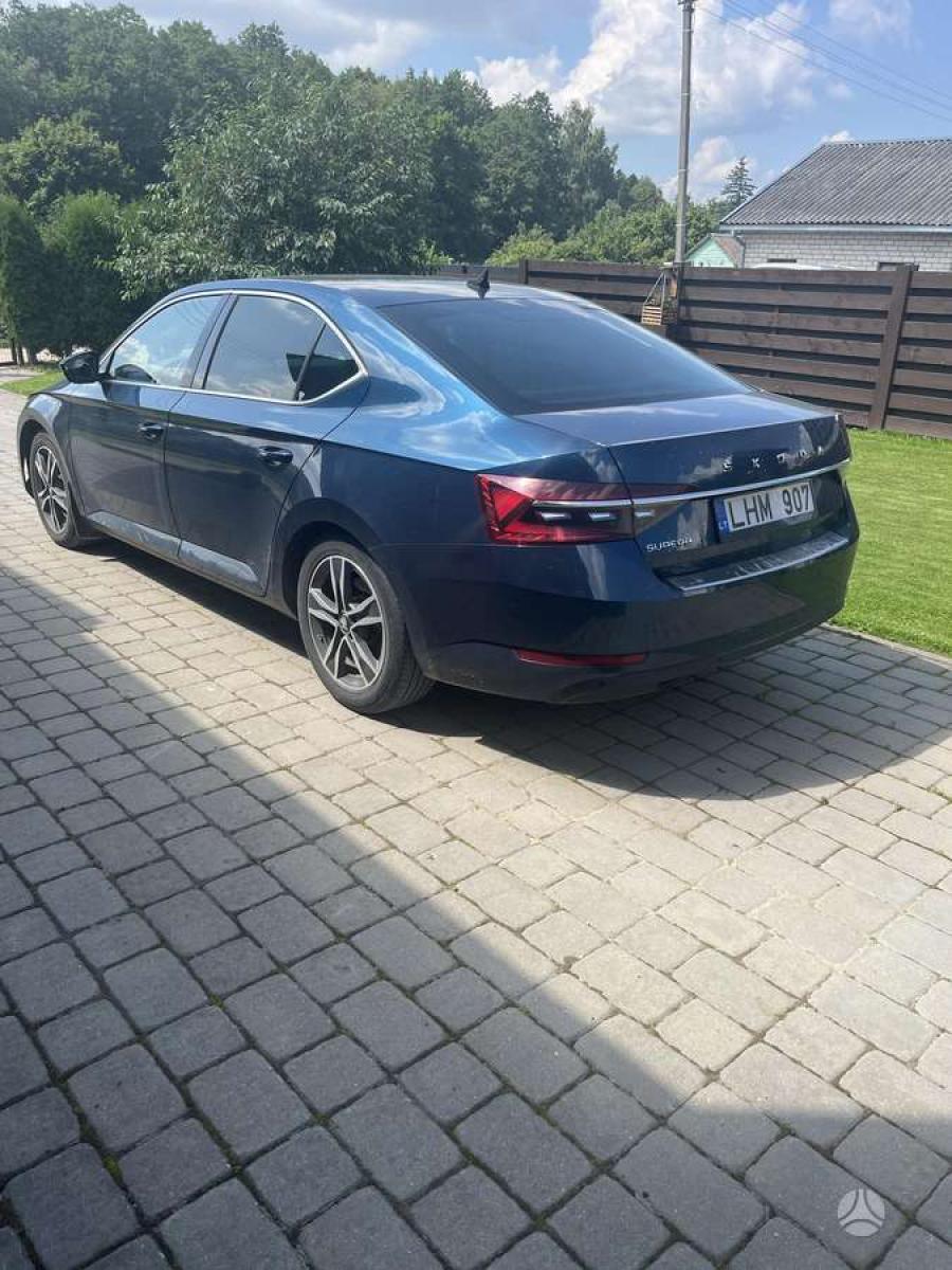 Zils Skoda SuperB 2019 Kaišiadorys, ar dzinēja tilpumu 1.98 L un nobraukumu 135 tūkst. km par 19200 €, foto 3 vietnē AUTOMOTO.COM.LV