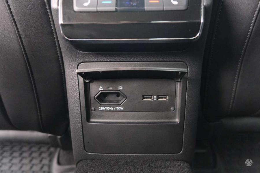 Blue Skoda SuperB 2020 in Vilnius, with an engine capacity of 1.98 L and mileage of 140 thousand km for 20950 €, photo 30 on AUTOMOTO.COM.LV