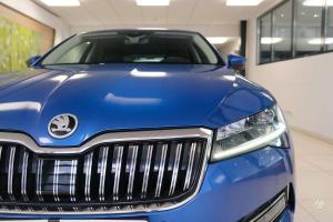 Blue Skoda SuperB 2020 in Vilnius, with an engine capacity of 1.98 L and mileage of 140 thousand km for 20950 €, photo 36 on AUTOMOTO.COM.LV