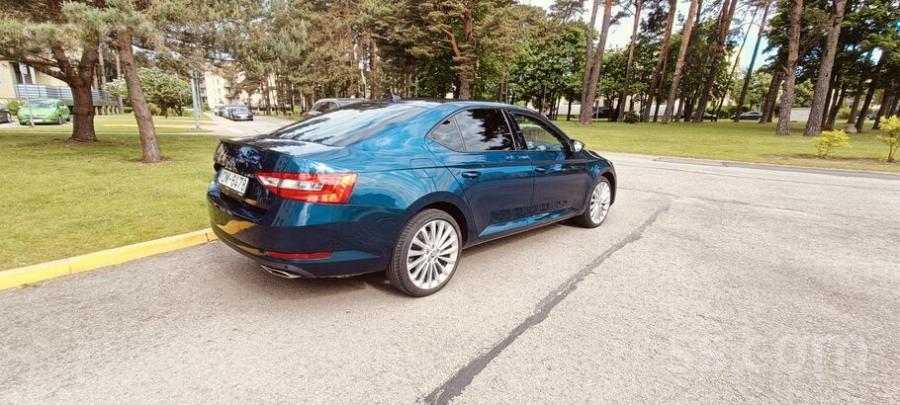 Zils Skoda SuperB 2021 Rīga, ar dzinēja tilpumu 2.00 L un nobraukumu 69 tūkst. km par 21500 €, foto 7 vietnē AUTOMOTO.COM.LV