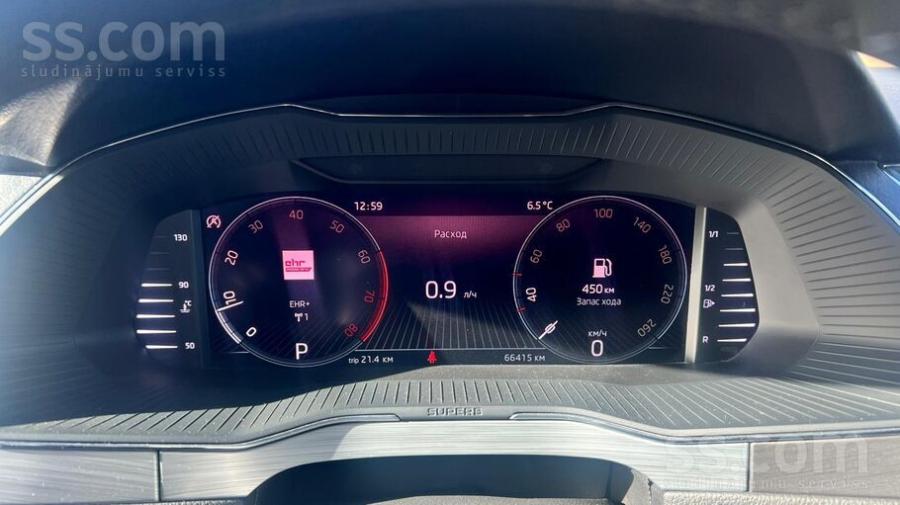 Zils Skoda SuperB 2021 Rīga, ar dzinēja tilpumu 2.00 L un nobraukumu 69 tūkst. km par 21500 €, foto 15 vietnē AUTOMOTO.COM.LV
