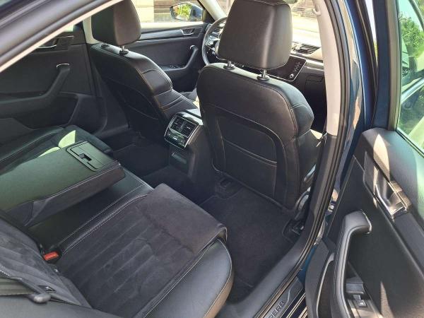 Blue Skoda SuperB 2021 in Vilnius, with an engine capacity of 1.50 L and mileage of 102 thousand km for 20500 €, photo 7 on AUTOMOTO.COM.LV