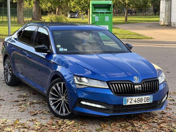 Skoda SuperB 2021 in Ukmerge on AUTOMOTO.COM.LV Blue Skoda SuperB 2021 in Ukmerge, with an engine capacity of 1.97 L and mileage of 270 thousand km for 15750 €, photo 3 on AUTOMOTO.COM.LV
