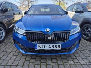 Blue Skoda SuperB 2022 in Liepaja, with an engine capacity of 1.50 L and mileage of 69 thousand km for 23900 €, photo 2 on AUTOMOTO.COM.LV