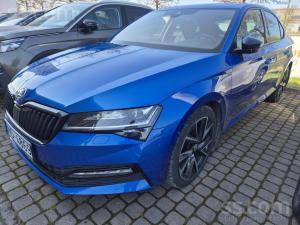 Blue Skoda SuperB 2022 in Liepaja, with an engine capacity of 1.50 L and mileage of 69 thousand km for 23900 €, photo 3 on AUTOMOTO.COM.LV