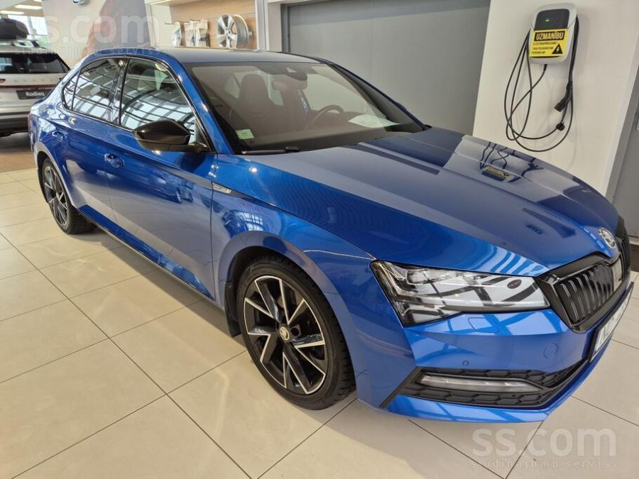Zils Skoda SuperB 2022 Liepāja, ar dzinēja tilpumu 1.50 L un nobraukumu 69 tūkst. km par 23900 €, foto 7 vietnē AUTOMOTO.COM.LV