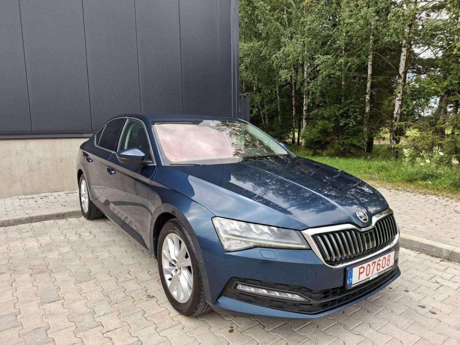 Zils Skoda SuperB 2022 Viļņa, ar dzinēja tilpumu 1.97 L un nobraukumu 115 tūkst. km par 17100 €, foto 3 vietnē AUTOMOTO.COM.LV