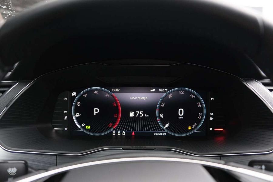 Zils Skoda SuperB 2022 Viļņa, ar dzinēja tilpumu 1.97 L un nobraukumu 96 tūkst. km par 19900 €, foto 7 vietnē AUTOMOTO.COM.LV