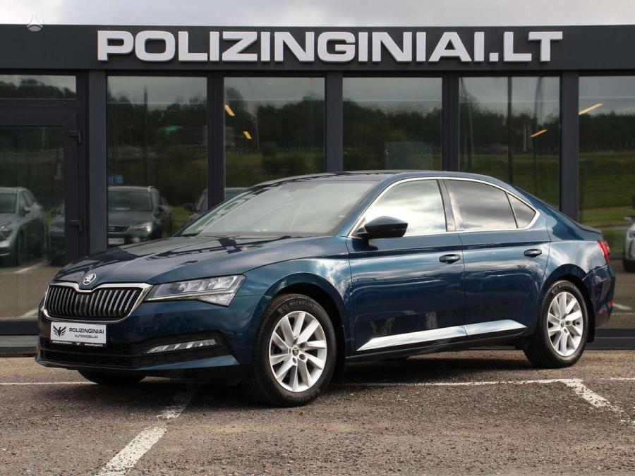 Zils Skoda SuperB 2022 Viļņa, ar dzinēja tilpumu 1.50 L un nobraukumu 89 tūkst. km par 22750 €, foto 1 vietnē AUTOMOTO.COM.LV