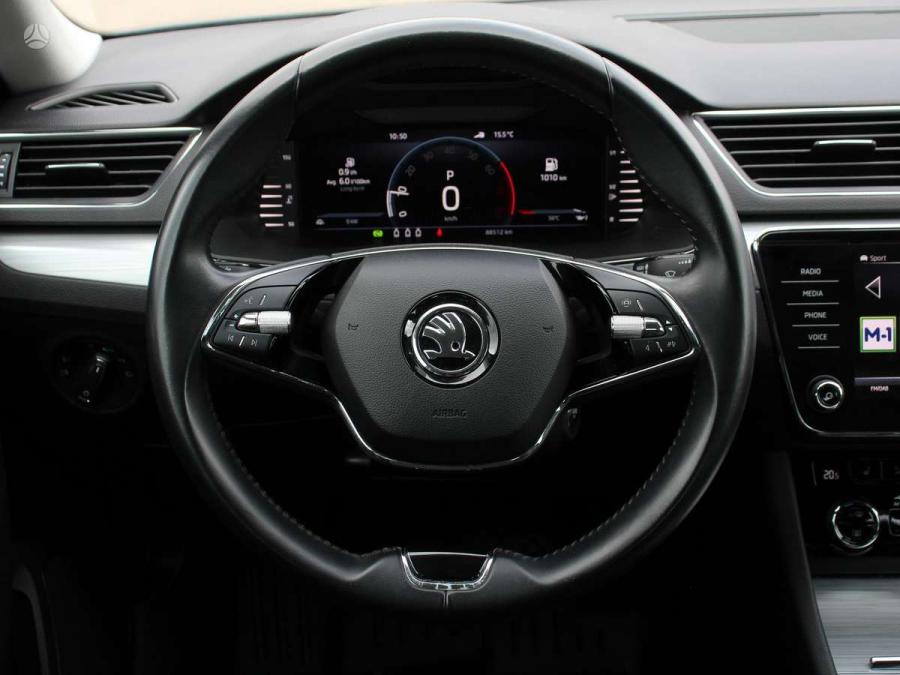 Zils Skoda SuperB 2022 Viļņa, ar dzinēja tilpumu 1.50 L un nobraukumu 89 tūkst. km par 22750 €, foto 6 vietnē AUTOMOTO.COM.LV