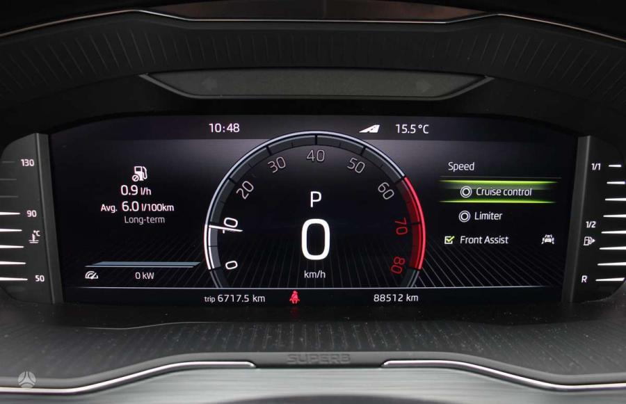 Zils Skoda SuperB 2022 Viļņa, ar dzinēja tilpumu 1.50 L un nobraukumu 89 tūkst. km par 22750 €, foto 8 vietnē AUTOMOTO.COM.LV