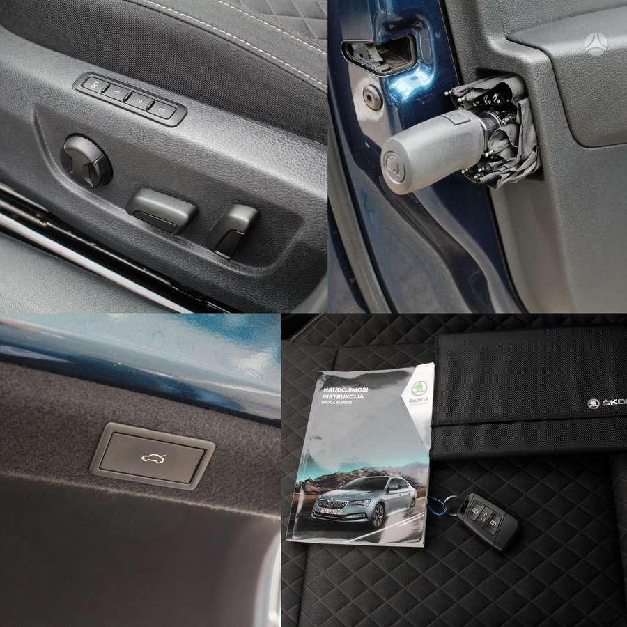 Zils Skoda SuperB 2022 Viļņa, ar dzinēja tilpumu 1.50 L un nobraukumu 89 tūkst. km par 22750 €, foto 14 vietnē AUTOMOTO.COM.LV