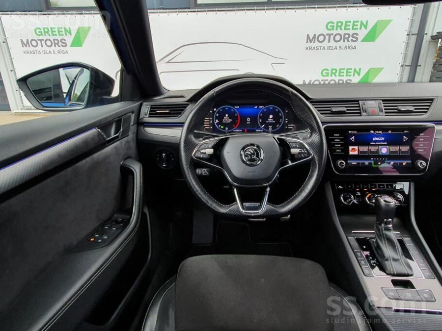 Zils Skoda SuperB 2022 Rīga, ar dzinēja tilpumu 2.00 L un nobraukumu 167 tūkst. km par 24900 €, foto 13 vietnē AUTOMOTO.COM.LV