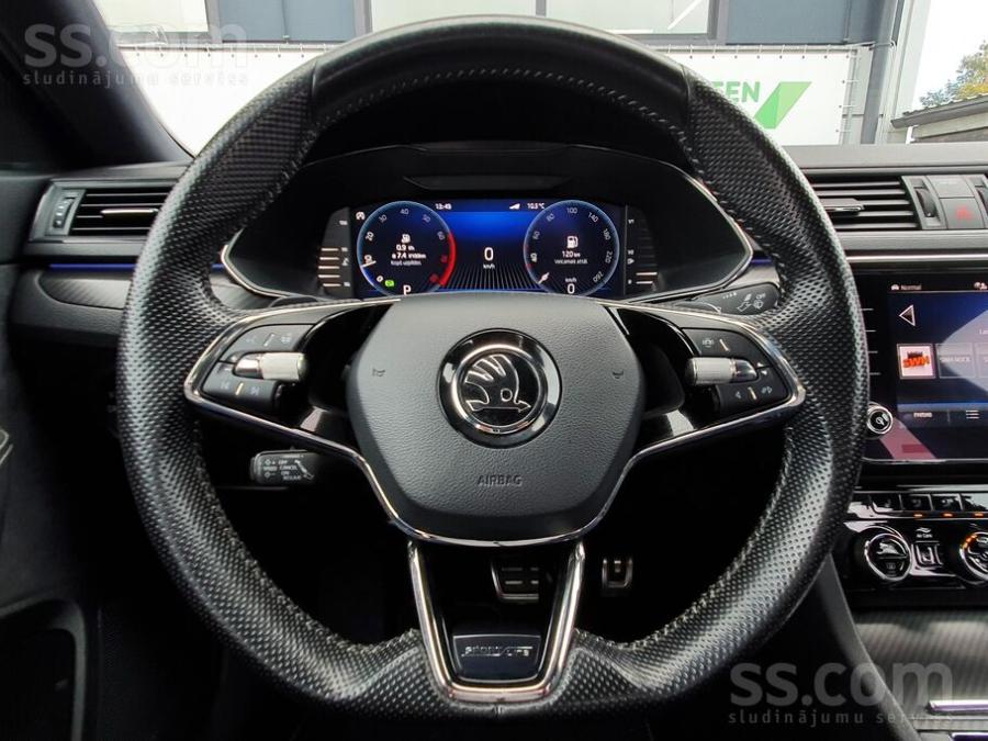 Zils Skoda SuperB 2022 Rīga, ar dzinēja tilpumu 2.00 L un nobraukumu 167 tūkst. km par 24900 €, foto 14 vietnē AUTOMOTO.COM.LV