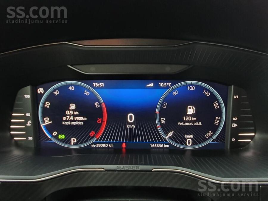 Zils Skoda SuperB 2022 Rīga, ar dzinēja tilpumu 2.00 L un nobraukumu 167 tūkst. km par 24900 €, foto 16 vietnē AUTOMOTO.COM.LV