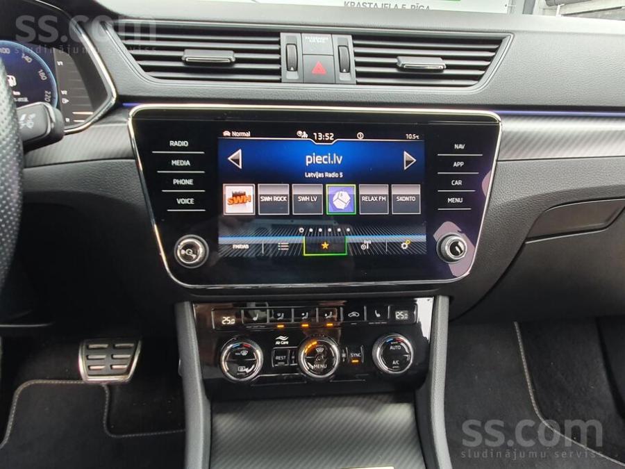 Zils Skoda SuperB 2022 Rīga, ar dzinēja tilpumu 2.00 L un nobraukumu 167 tūkst. km par 24900 €, foto 17 vietnē AUTOMOTO.COM.LV