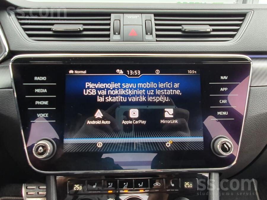 Zils Skoda SuperB 2022 Rīga, ar dzinēja tilpumu 2.00 L un nobraukumu 167 tūkst. km par 24900 €, foto 19 vietnē AUTOMOTO.COM.LV
