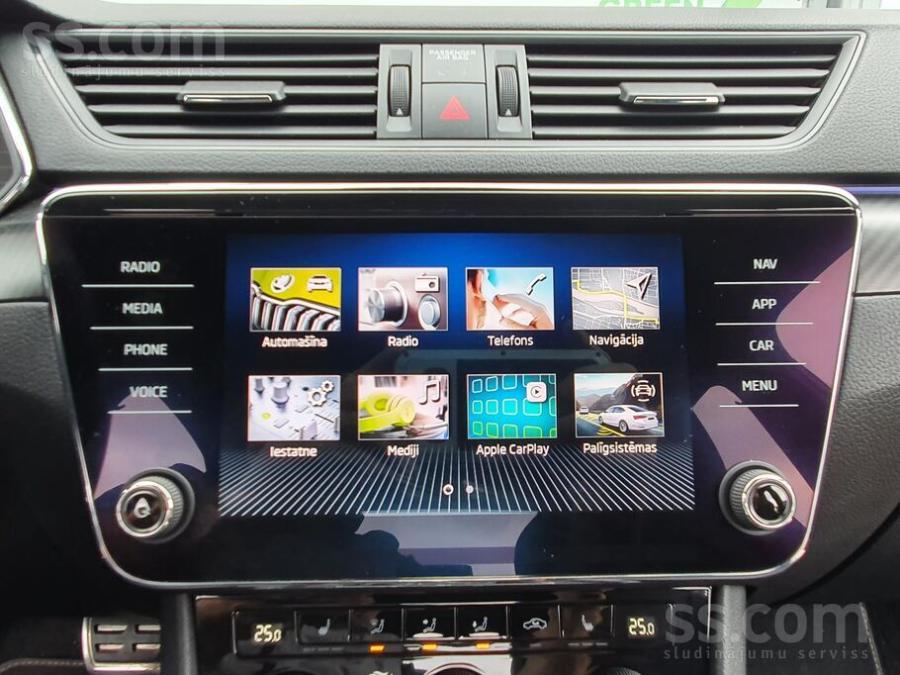 Zils Skoda SuperB 2022 Rīga, ar dzinēja tilpumu 2.00 L un nobraukumu 167 tūkst. km par 24900 €, foto 22 vietnē AUTOMOTO.COM.LV