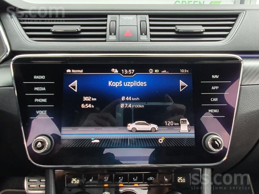 Zils Skoda SuperB 2022 Rīga, ar dzinēja tilpumu 2.00 L un nobraukumu 167 tūkst. km par 24900 €, foto 24 vietnē AUTOMOTO.COM.LV