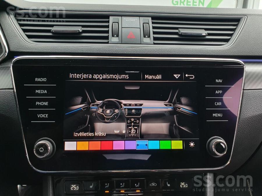 Zils Skoda SuperB 2022 Rīga, ar dzinēja tilpumu 2.00 L un nobraukumu 167 tūkst. km par 24900 €, foto 26 vietnē AUTOMOTO.COM.LV